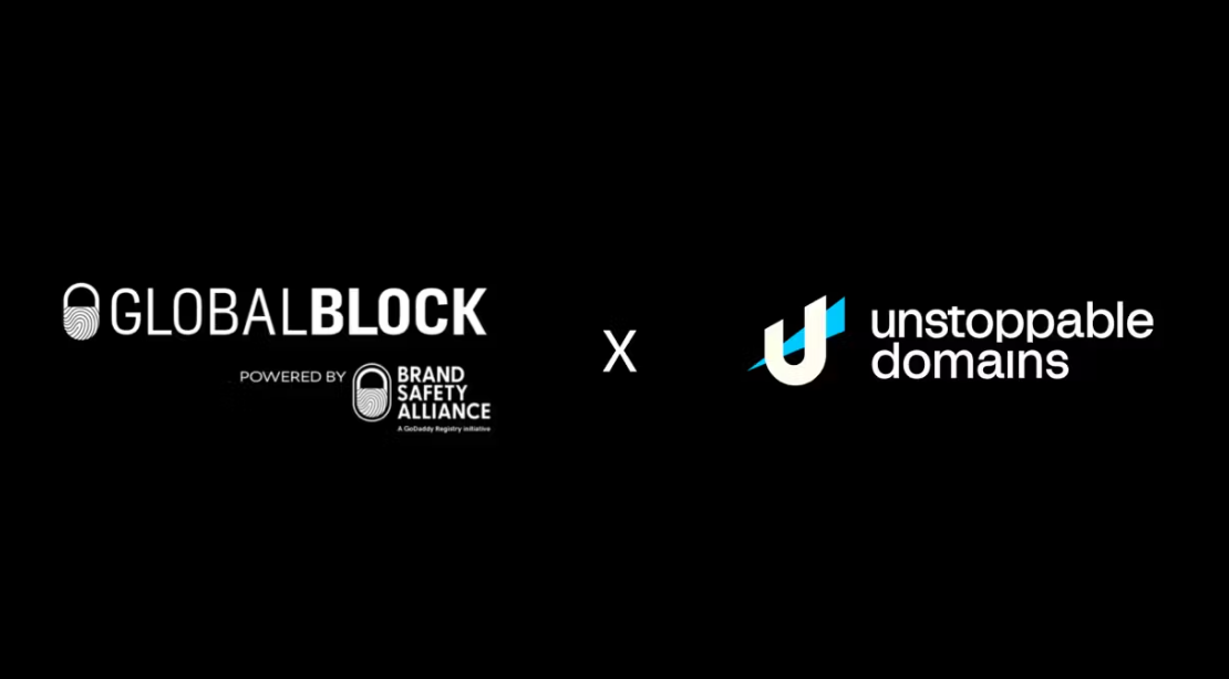 Unstoppable Domains joins GlobalBlock - IP Twins